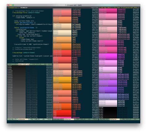 console things getting 24 bit color working in terminals