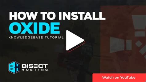 How To Install Oxideumod On A Rust Server Knowledgebase Bisecthosting