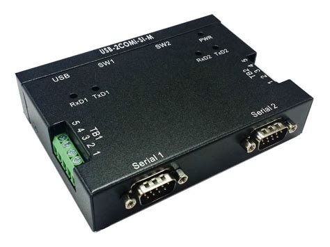 USB 2COMi SI M 2 Port RS 422 485 USB To Serial Adapter With Optical Isolation And Surge