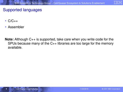 Cell Be Software Development Kit Ppt Download