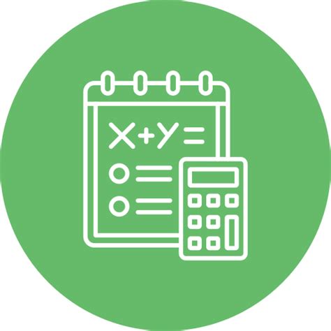 Calculations Generic Color Fill Icon