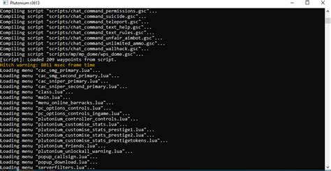 Gsc Scripts Not Working Plutonium