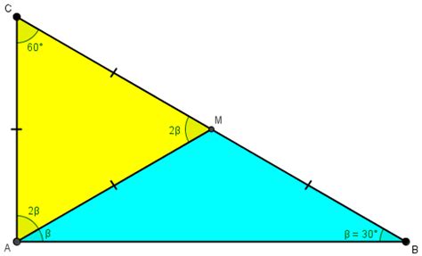 A Triangle Problem With Trig And Without The Math Doctors