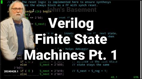 Fpga 17 Verilog Finite State Machines Part 1 Youtube