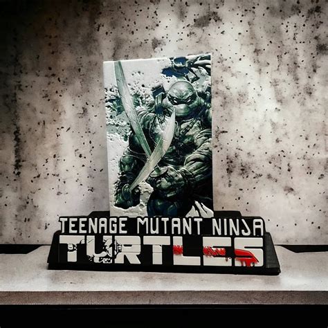 Tmnt Slab Stand Fits Graded Comics And Magazines By Standitupstore