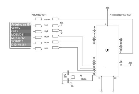atmega328 circuit diagram wiring flow schema