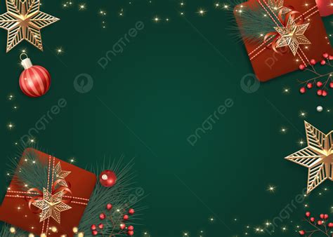 메리 크리스마스 선물 별 녹색 배경 크리스마스 성탄절 선물 배경 일러스트 및 사진 무료 다운로드 Pngtree