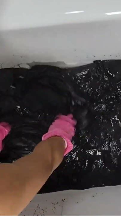 옷 염색중뜨거운 물에 넣고 소금 넣고주물럭 주물럭20분 담궈놓기 Youtube