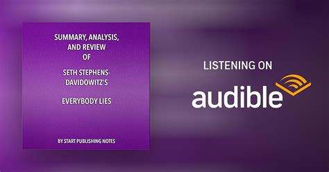 Summary Analysis And Review Of Seth Stephens Davidowitzs Everybody Lies Big Data New Data