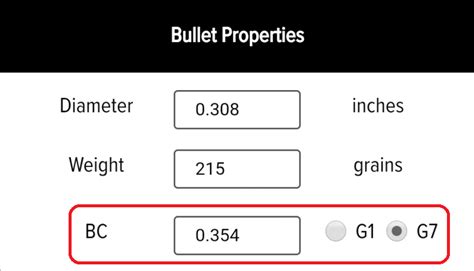 Berger Bullets Using Bc To Calculate Trajectory