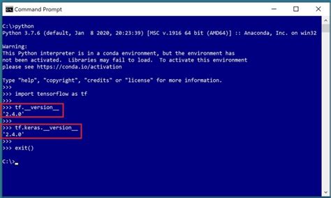 Tensorflowwithkerasinstalltest James D Mccaffrey