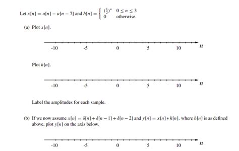 solved let x[n] u[n] u[n 7] ﻿and