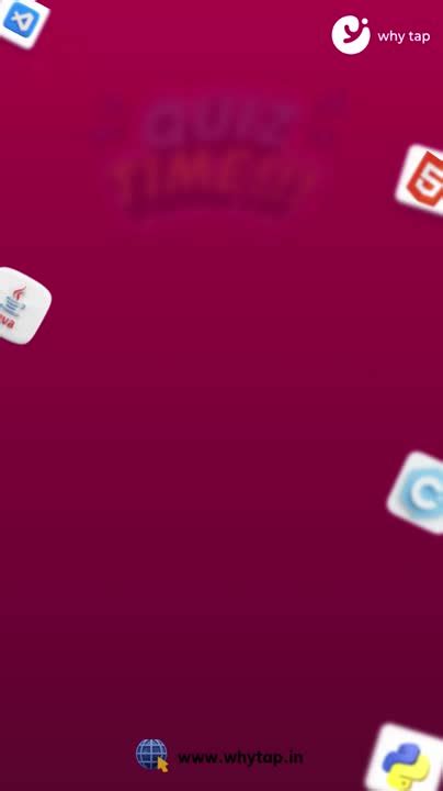 Fsdquiz Techtrivia Fullstackdevelopment Whytap Quiztime Why Tap