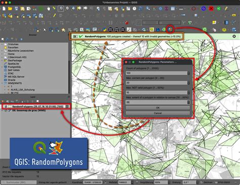 Qgis Plugin „randompolygons Geoobserver