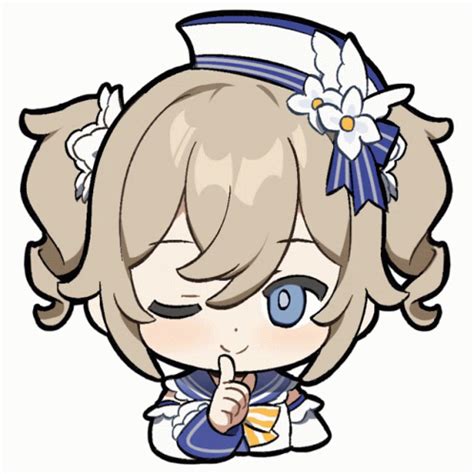 Genshin Impact Emote Sticker Genshin Impact Emote Barbara Discover Share Gifs