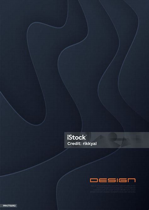 벡터 추상 종이 잘라 배경 미래 커버 디자인 유행 안내 책자 서식 파일 0명에 대한 스톡 벡터 아트 및 기타 이미지 0명 3차원 형태 개념 Istock