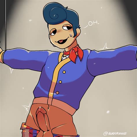 Rule 34 Blue Hair Cum Puppet Quackanz Tied Hands Toony Twitching