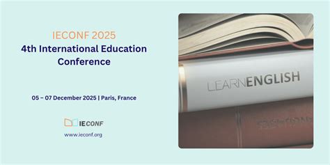 4th International Education Conference Conference2go Find The Best Academic Conferences