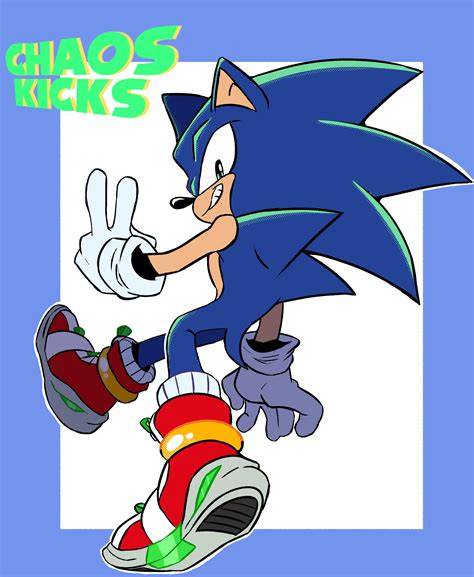 Designed Some New Kicks For Sonic Rsonicthehedgehog