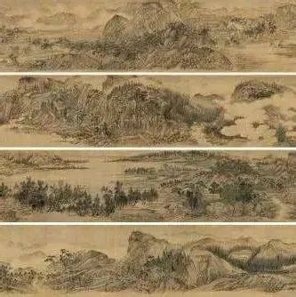 明 宋旭仿黄鹤山樵辋川别墅图卷鉴赏 影响 长卷 浙江