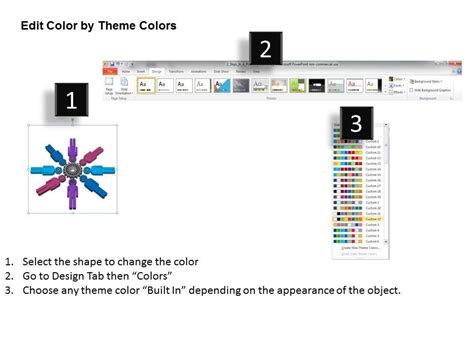 1013 Business Ppt Diagram 8 Steps Of Associative Thinking Powerpoint