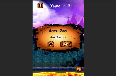 Artstation Flappy Halloween Unity Source Code Game Assets