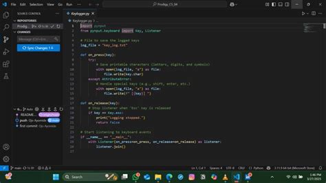 How To Create A Basic Keylogger Program Ojo Ayomide Posted On The