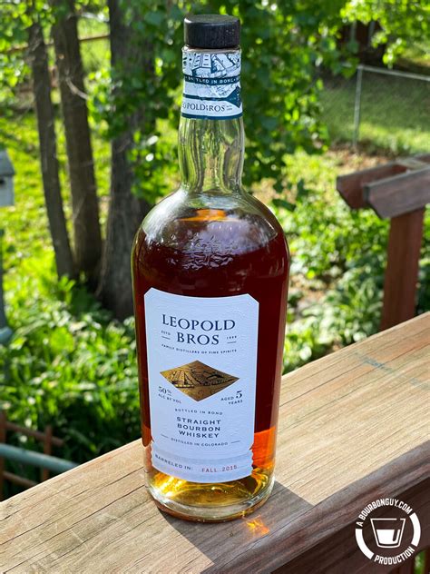 Leopold Bros Bottled In Bond Bourbon — Bourbon Guy
