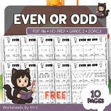 Even Or Odd Classify Count And Identify Even And Odd Numbers