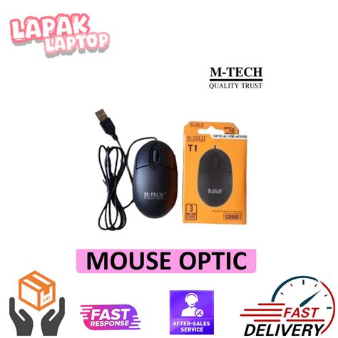 Jual M Tech Mouse Usb Optical Shopee Indonesia