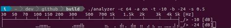 github agehama minimal spectrum analyzer a tiny embeddable command