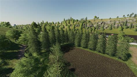 Plantable Spruce Trees V1 0 FS19 Mod FS19 Net