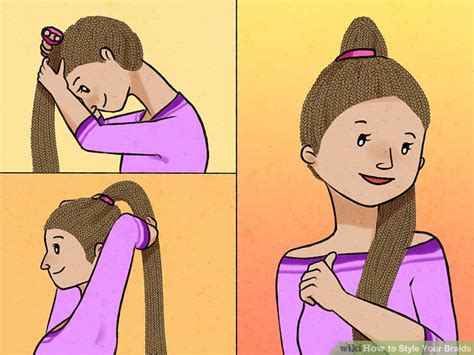 Ways To Style Your Braids WikiHow Life