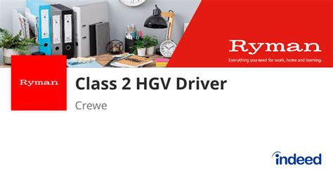 Class 2 Hgv Driver Crewe Cw1 6na