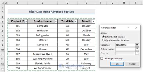 How To Perform Custom Filter In Excel 5 Ways Exceldemy
