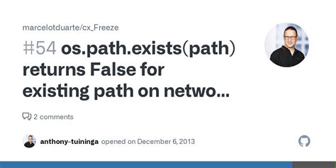 Os Path Exists Path Returns False For Existing Path On Network Drive