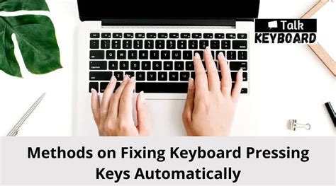 Keyboard Pressing Random Keys Talkkeyboard