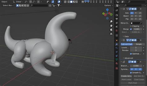Skin Modifier Generates Ugly Non Manifold Geometry R Blenderhelp