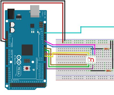 Seven Segment Display Counter With Arduino Uno Prgmine