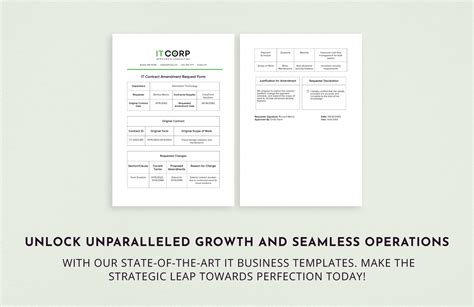IT Contract Amendment Request Form Template In Word PDF Google Docs Download Template Net