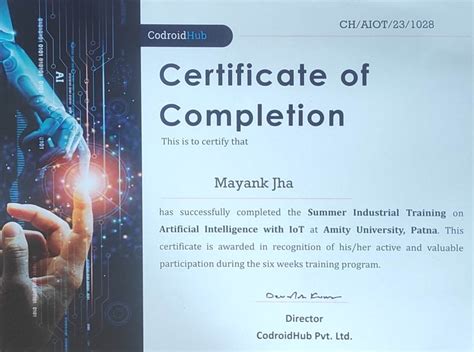 Mayank Jha On Linkedin Amityuniversitypatna Codroidhub Ai Artificialintelligence