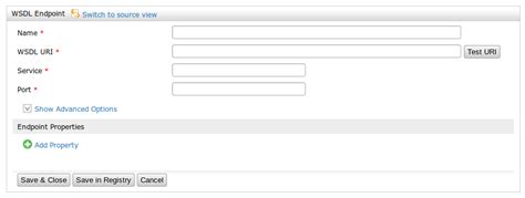 Wsdl Endpoint Enterprise Service Bus 470 Documentation