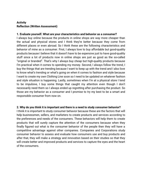 Written Assessment Pdf