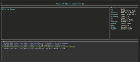 Text Editor Written In Rust At Eliza Sizer Blog