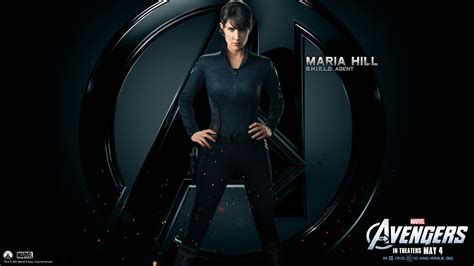 Maria Hill Avengers Hd Wallpaper Featuring Cobie Smulders 1920x1080