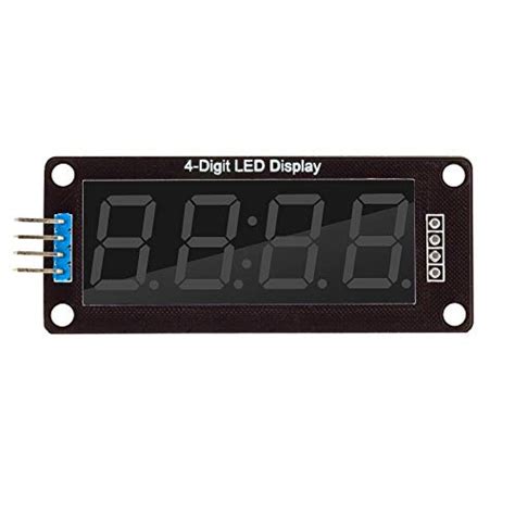 Diymore 5 Packs TM1637 0 56 Red LED Display Digital Tube Decimal 7 Segment 4 Digit Clock Double
