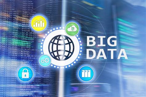 Premium Photo Big Data Analysing Server Internet And Technology