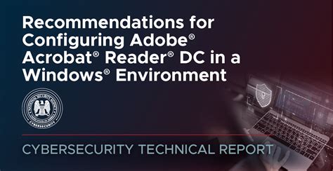 nsa recommends adobe acrobat reader security configurations national