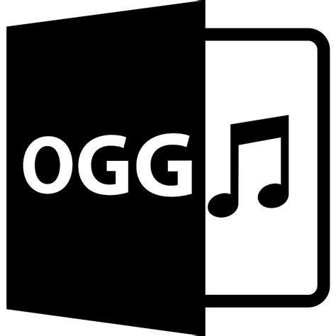 Ogg Audio File Format Symbol Vector Svg Icon Svg Repo