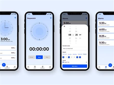 Clock App Redesign Concept